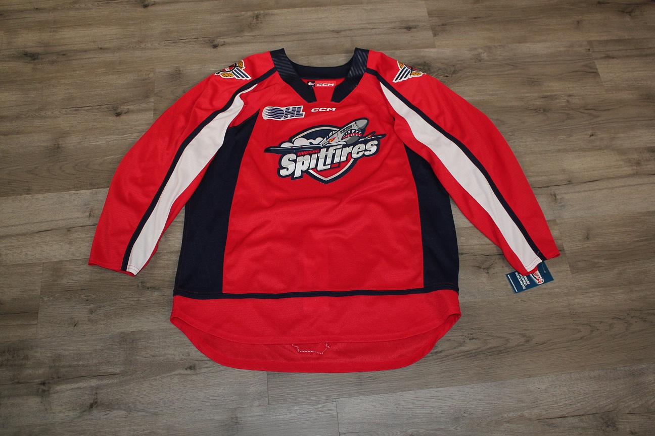 Spits Gear | Red Windsor Spitfires Blank Game Jersey